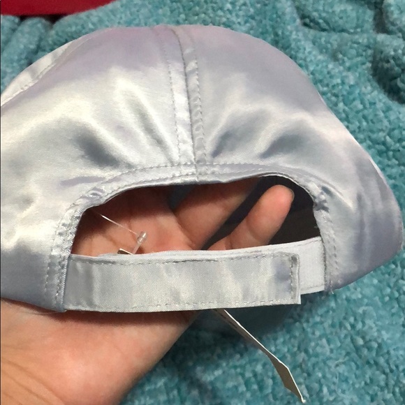 Accessories | New Grey Solid Satin Baseball Cap | Poshmark